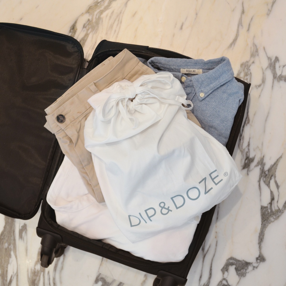 ways to reuse our drawstring bags - Dip & Doze Inspiration